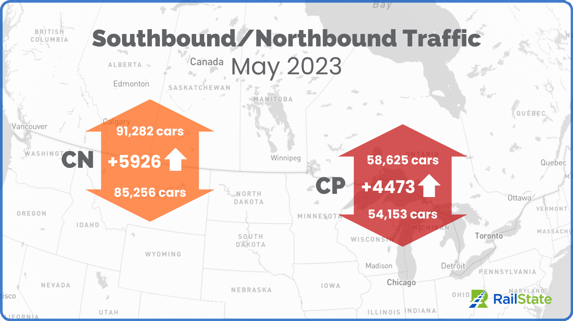 Traffic Report: Cross Border, May 2023